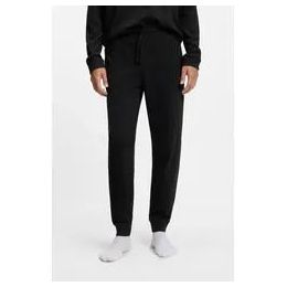 Pyjamahose HUGO UNDERWEAR "Austin Pants", Herren, Gr. XXL, N-Gr, schwarz (schwarz 001), Obermaterial: 60% Baumwolle, 40% Polyester, lang, Hosen Pyjamahose