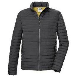Steppjacke "GS 85 MN QLTD JCKT", Damen, Gr. L, grau (anthrazit), Obermaterial: 100% Polyester;Futter: 100% Polyester;F&uuml;llung: 100% Polyester, G.I.G.A. DX BY KILLTEC, Jacken Steppjacke, leichte, winddichte und wasserabweisende Herrenjacke