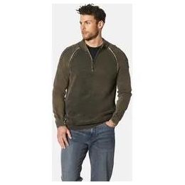 Troyer Babista "Pullover TILZIANO", Herren, Gr. L, braun, Obermaterial: 100% Baumwolle CO., Pullover Troyer