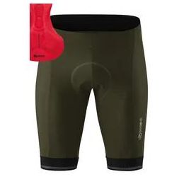 Fahrradhose Gonso "SITIVO M", Herren, Gr. 5XL, Normalgr&ouml;&szlig;en, rot, 65% Polyamid, 35% Elasthan, Hosen Fahrradhose, Herren Radhose, Radlerhose mit speziellem Sitzpolster, Tight Fit