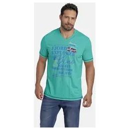 T-Shirt Jan Vanderstorm "T-Shirt NORDGER", Herren, Gr. 7XL, gr&uuml;n, Obermaterial: 100% Baumwolle CO., Shirts T-Shirt