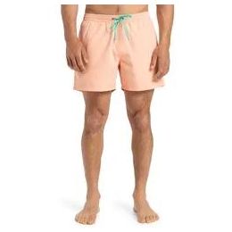 Boardshorts Quiksilver "Everyday Solid Volley 15", Herren, Gr. XS, orange (peach parfait), Obermaterial: 100% Microfaser;, Hosen
