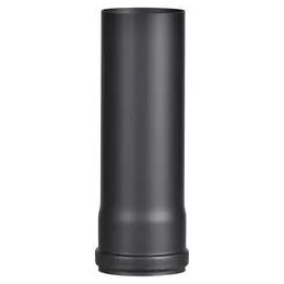Ofenrohr FIREFIX, schwarz, B:11cm H:25cm L:11cm, Stahlblech, Rohre, 250 mm lang