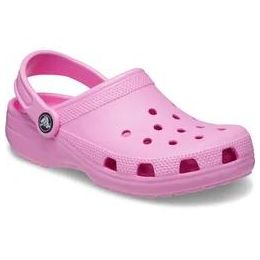 Clog Crocs "Classic K", Jungen, Gr. 33, rosa, CrosliteTM, unifarben, Schuhe Clog, Sommerschuh, Hausschuh, Badeschuh mit schwenkbarem Fersenriemchen