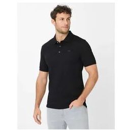Poloshirt Brax "Style PETE", Herren, Gr. XS (44/46), schwarz, 96% Baumwolle, 4% Elasthan, Shirts