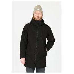 Parka WHISTLER "Bellway", Herren, Gr. M, schwarz, 100% Polyester, unifarben, normal, ohne Ausschnitt, Jacken Parka, mit 10.000 mm Wassers&auml;ule