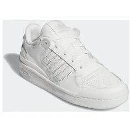 Sneaker Adidas ORIGINALS "FORUM LOW CL", M&auml;dchen, Gr. 37, wei&szlig; (core wei&szlig;, cloud wei&szlig;, grau one), Baumwolle, Schuhe Sneaker, f&uuml;r Kinder & Jugendliche