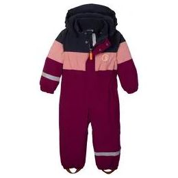 Overall "FIW 39 MNS ONPC", M&auml;dchen, Gr. 110/116, Normalgr&ouml;&szlig;en, lila (beere), Obermaterial: 100% Polyester;Futter: 100% Polyester;F&uuml;llung: 100% Polyester, FIRST INSTINCT BY Killtec, Overalls Overall, Wasserdichter Skioverall mit Fleece, Kinnschutz und Reflexelementen