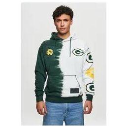 Kapuzensweatshirt Recovered "NFL Packers Ink Dye Effect On", Herren, Gr. 3XL, gr&uuml;n, 100% Baumwolle, bedruckt, normal, ohne Ausschnitt, Sweatshirts, f&uuml;r alle Green Bay Packers-Fans