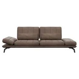 FLEXLUX "Tropea Funktionssofa, Designsofa, Relaxfunktion, TV-Couch," mit Armteilverstellung sowie Sitztiefenverstellung, Breite 252 cm