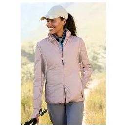 Allwetterjacke Vivance ACTIVE, Damen, Gr. 36, rosa (rose), Obermaterial: 100% Polyamid. Einsatz: 68% Viskose, 26% Polyester, 6% Elasthan. Futter: 100% Polyester. Wattierung: 100% Polyester, abnehmbar mit Daumenl&ouml;chern,mit Windstopper, Jacken, zwei Tragevarianten, mit abnehmbaren &Auml;rmel