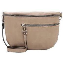 G&uuml;rteltasche Tamaris "G&uuml;rteltasche TAS Nele", Damen, Gr. B/H/T: 23cm x 20cm x 7cm 0, beige (taupe 900), Polyurethan, Taschen G&uuml;rteltasche