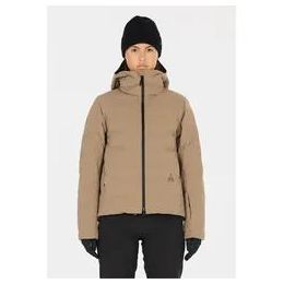 Skijacke SOS "Fieberbrunn", Damen, Gr. M, beige, 100% Polyester, unifarben, normal, ohne Ausschnitt, Jacken Skijacke, mit wasserdichter Membran