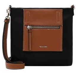 Umh&auml;ngetasche Tamaris "Umh&auml;ngetasche TAS Fabrizia", Damen, Gr. B/H/T: 28cm x 27cm x 6cm 0, schwarz (schwarz 100), Polyester, Taschen Umh&auml;ngetasche