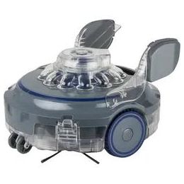 Poolroboter GRE "&raquo;Wet Runner Xpert&laquo;", grau, B:35,5cm H:23,9cm L:38,5cm, Polyvinylchlorid (PVC), Poolbodensauger, Batteriebetriebener Poolreiniger, mit Akku