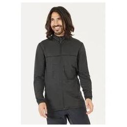 Fleecejacke WHISTLER "Nevados", Herren, Gr. 3XL, grau, 93% Polyester, 7% Elasthan, unifarben, normal, Rundhals, Jacken Fleecejacke, Atmungsaktiv und perfekt f&uuml;r Outdoor geeignet