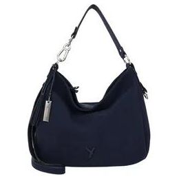 Beuteltasche SURI FREY "Beutel SFY Romy", Damen, Gr. B/H/T: 33cm x 20cm x 15cm 0, blau (blau 500), PVC, Taschen Beuteltasche