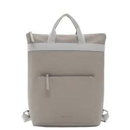 Emily & Noah Rucksack EMILY & NOAH "Rucksack E&N Elli", Damen, Gr. B/H/T: 34cm x 34cm x 10cm, beige (taupe 900), Obermaterial: 60% Polyurethan PU. 40% Polyester PES., Rucks&auml;cke Rucksack