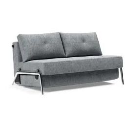 Schlafsofa INNOVATION LIVING TM "Cubed Klappsofa, hochwertige Schlaffunktion, Design und extra Komfort", grau (granit), B:147cm H:78cm T:96cm, Sofas, Schlafsofa, Frontauszug, sehr platzsparend, abgewinkelt Sitzen, waagerecht liegen