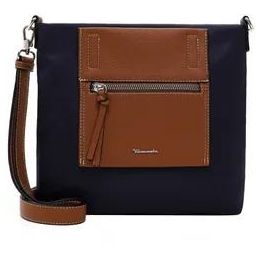 Umh&auml;ngetasche Tamaris "Umh&auml;ngetasche TAS Fabrizia", Damen, Gr. B/H/T: 28cm x 27cm x 6cm 0, blau (blau 500), Polyester, Taschen Umh&auml;ngetasche