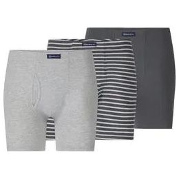 Retro Pants Babista "3er Pack Retropants VALERISSI", Herren, Gr. XXL, grau, Obermaterial: 95% Baumwolle CO. 5% Elasthan EL., Unterhosen