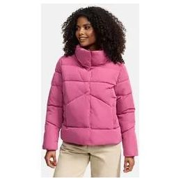 Winterjacke Marikoo "Jalliaa", Damen, Gr. L, rosa (berry rouge), Obermaterial: 100% Polyester; Innenseite: 100% Polyester, Jacken Winterjacke, mit sch&ouml;nem Steppdesign