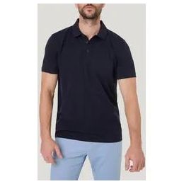 Poloshirt, Herren, Gr. 4XL, blau (night sky), Piqu&eacute;, Obermaterial: 100% Baumwolle, Pioneer AUTHENTIC JEANS, unifarben, slim fit h&uuml;ftlang, Rippb&uuml;ndchen, Shirts, mit Logostickerei