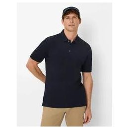 Poloshirt Brax "Style PETE", Herren, Gr. M (50), blau (navy), 96% Baumwolle, 4% Elasthan, Shirts