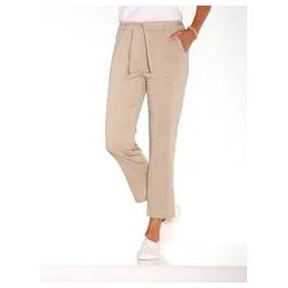 7/8-Jeans Classic Basics, Damen, Gr. 19, Kurzgr&ouml;&szlig;en, beige, 98% Baumwolle, 2% Elasthan, unifarben, 7/8-L&auml;nge, Jeans