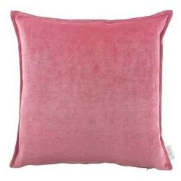 Dekokissen Apelt "Tahoe", pink, B:46cm L:46cm, Obermaterial: 90% Polyester, 10% Baumwolle, Dekokissen_Sitzkissen_Kissenh&uuml;llen