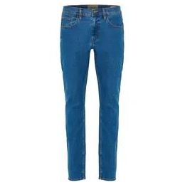 Bequeme Jeans Blend "Bequeme Jeans BHJet", Herren, Gr. 32/34, L&auml;nge 34, blau (denim middleblau, 24), Obermaterial: 80% Baumwolle CO. 19% Polyester PES. 1% Elasthan EL., Jeans