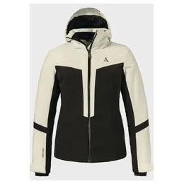 Sch&ouml;ffel Outdoorjacke SCH&Ouml;FFEL "Ski Jacket Kanzelwand L", Damen, Gr. 38, beige (9040, natur), Oberstoff : 100% Polyester (Membran: Polyurethan) Futter : 100% Polyester Futter Seitenteile: 84% Nylon 16% Elasthan Wattierung : 100% Polyester, regular fit, hoch geschlossener Ausschnitt, Jacken Outdoorjacke