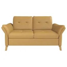 Sit & More 2-Sitzer SIT & MORE "G&ouml;teborg", gelb (curry), B:171cm H:90cm T:102cm, Sofas, inklusive Sitztiefenverstellung und Federkern