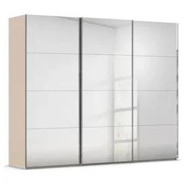 Schwebet&uuml;renschrank Rauch "Kleiderschrank Schrank Garderobe Schlafzimmerschrank SCALE-FYRA", braun (fango), B:271cm H:223cm T:68cm, Holzwerkstoff, Schr&auml;nke, Schwebet&uuml;renschrank, edle viergeteilte T&uuml;ren, Spiegelfront und viele Farben MADE IN GERMANY
