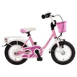 Kinderfahrrad Bachtenkirch "MY BONNIE" rosa/ wei&szlig;" Gr. 23, rosa (rosa, wei&szlig;), Fahrr&auml;der, Kinder, 23cm, 12,5 Zoll (31,75cm) hinten: 12 Zoll (30,48cm)