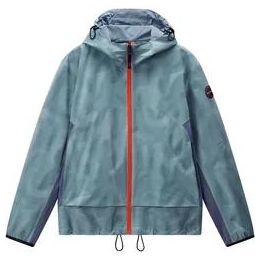 Windbreaker Napapijri "A-TARTUCA", Herren, Gr. M, aop fdh, Web, Obermaterial: 100% Polyester, unifarben, regular fit normal, Rundhals, eingesetzt elastischer Bund, Jacken Windbreaker, Mit Rundhalsausschnitt