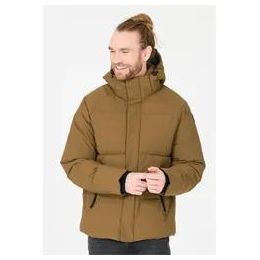 Outdoorjacke WHISTLER "Greyston", Herren, Gr. L, gr&uuml;n (braun), 100% Polyester, unifarben, normal, ohne Ausschnitt, Jacken Outdoorjacke, mit wasserabweisender Membran