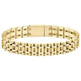 Armband BOSS "OWAN", gold (gelbgoldfarben), Armb&auml;nder, Herren, 19cm, Edelstahl, Armband
