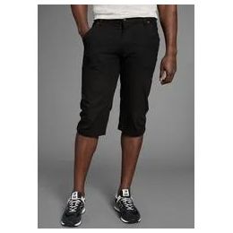 Bermudas Arizona "Tom", Herren, Gr. 58, N-Gr, schwarz (schwarz schwarz), Denim/Jeans, Obermaterial: 100% Baumwolle, overdyed, Basic, normal kniebedeckend, Hosen Bermudas