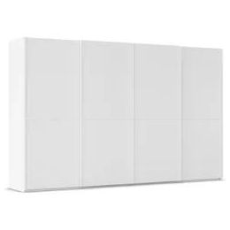 Schwebet&uuml;renschrank Rauch "Kleiderschrank Schrank Garderobe Schlafzimmerschrank SCALE-LINE", wei&szlig; (alpinwei&szlig;), B:360cm H:223cm T:68cm, Holzwerkstoff, Schr&auml;nke, Schwebet&uuml;renschrank, edle Optik mit Bauchbinde in Korpusfarbe Dekorfront MADE IN GERMANY