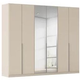 Dreht&uuml;renschrank OTTO HOME "Kleiderschrank Schrank Garderobe AGORDO mit Dekor- oder Hochglanzfront", beige (beige (champagner)), B:271cm H:229cm T:54cm, Holzwerkstoff, Schr&auml;nke, Dreht&uuml;renschrank, durchdachte Innenausstattung, in 8 Breiten und 2 H&ouml;hen MADE IN GERMANY, Topseller