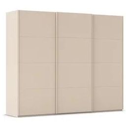 Schwebet&uuml;renschrank Rauch "Kleiderschrank Schrank Garderobe Schlafzimmerschrank SCALE-FYRA", beige (champagner, griffleisten champagner), B:271cm H:223cm T:68cm, Holzwerkstoff, Schr&auml;nke, Schwebet&uuml;renschrank, edle viergeteilte T&uuml;ren viele Farben und Griff-Farben MADE IN GERMANY