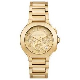 Chronograph Michael Kors "GRAMERCY", gold (gelbgoldfarben), Armbanduhren, Damen, Chronograph, Quarzuhr, Armbanduhr, Damenuhr, Edelstahlarmband, analog, Tag