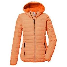 Steppjacke "GS 65 WMN QLTD JCKT", Damen, Gr. 42, rot (apricot), Obermaterial: 100% Polyester;Futter: 100% Polyester;F&uuml;llung: 100% Polyester, G.I.G.A. DX BY KILLTEC, Jacken Steppjacke, Leichte Steppjacke: wasserabweisend, winddicht, PFAS-frei impr&auml;gniert