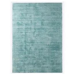 Teppich Heine HOME Gr. 7, gr&uuml;n (salbei), H:7mm &Oslash;:200cm, Viskose, Teppiche, Teppich
