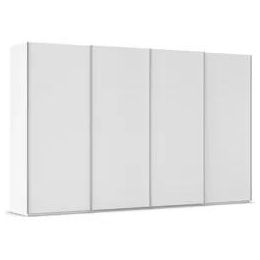 Schwebet&uuml;renschrank Rauch "Kleiderschrank Schrank Garderobe Schlafzimmerschrank SCALE-FYRA", wei&szlig; (alpinwei&szlig;, griffleisten alu), B:360cm H:223cm T:68cm, Holzwerkstoff, Schr&auml;nke, Schwebet&uuml;renschrank, edle viergeteilte T&uuml;ren viele Farben und Griff-Farben MADE IN GERMANY