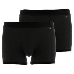 G&ouml;tzburg Boxershorts G&Ouml;TZBURG "Boxershort 2er Pack", Herren, Gr. XL, schwarz, Obermaterial: 95% Baumwolle CO. 5% Elasthan EL., Unterhosen