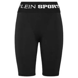 Leggings Plein Sport "Basic", Damen, Gr. S, US-Gr&ouml;&szlig;en, schwarz (02, schwarz), Obermaterial: 90% Polyester, 10% Elasthan, Hosen Leggings