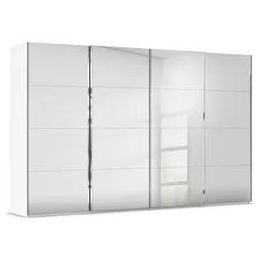 Schwebet&uuml;renschrank Rauch "Kleiderschrank Schrank Garderobe Schlafzimmerschrank SCALE-FYRA", wei&szlig; (alpinwei&szlig;), B:360cm H:223cm T:68cm, Holzwerkstoff, Schr&auml;nke, Schwebet&uuml;renschrank, edle viergeteilte T&uuml;ren, Spiegelfront und viele Farben MADE IN GERMANY
