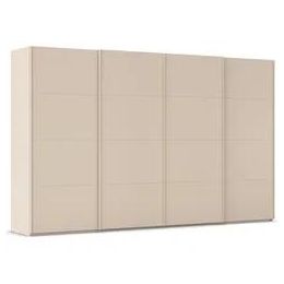 Schwebet&uuml;renschrank Rauch "Kleiderschrank Schrank Garderobe Schlafzimmerschrank SCALE-FYRA", beige (champagner, griffleisten champagner), B:360cm H:223cm T:68cm, Holzwerkstoff, Schr&auml;nke, Schwebet&uuml;renschrank, edle viergeteilte T&uuml;ren viele Farben und Griff-Farben MADE IN GERMANY